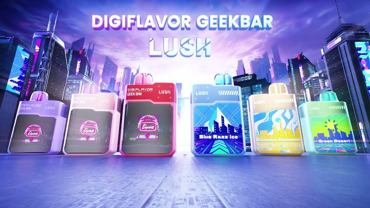 Top 5 DigiFlavor x Geek Bar LUSH Flavors – eLiquid.com