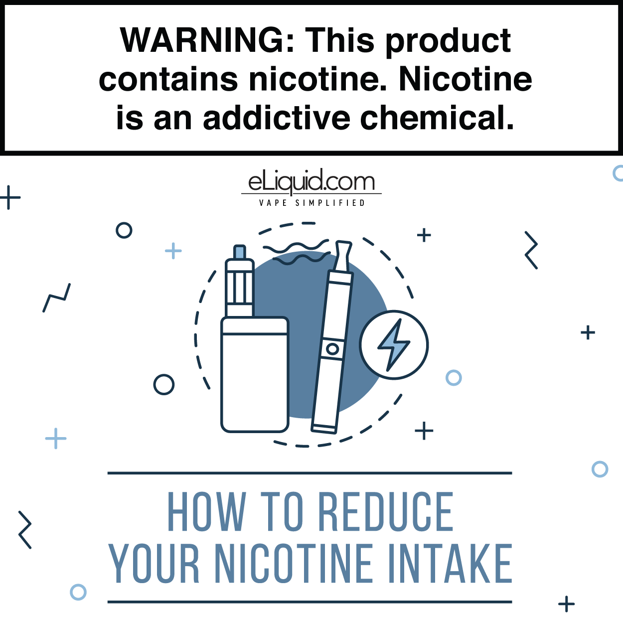 How To Reduce Nicotine Use | eLiquid.com: #1 Online Vaping Source