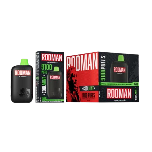 RODMAN by 9100 Puffs Rechargeable Vape up to 20k Puffs 16mL – $11.75 ...