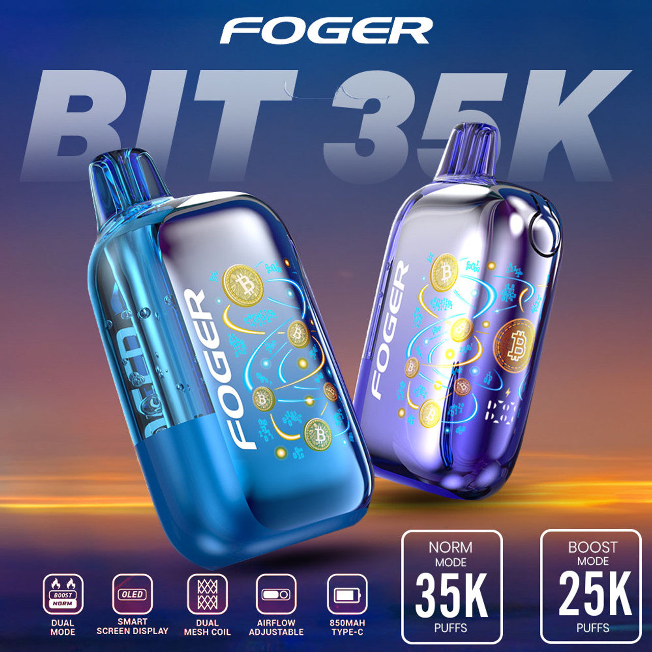Foger BIT 35K Puff Disposable Vape – $16.00 – eLiquid.com