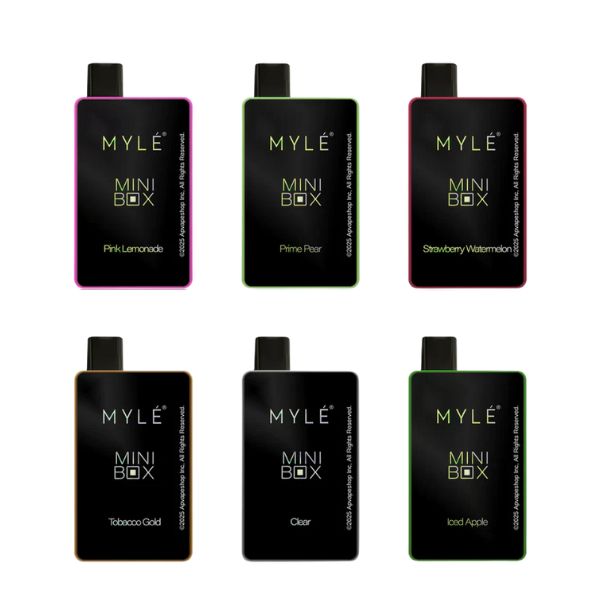 MYLE Mini Box 1500 Puffs Disposable Vape – $8.00 – eLiquid.com