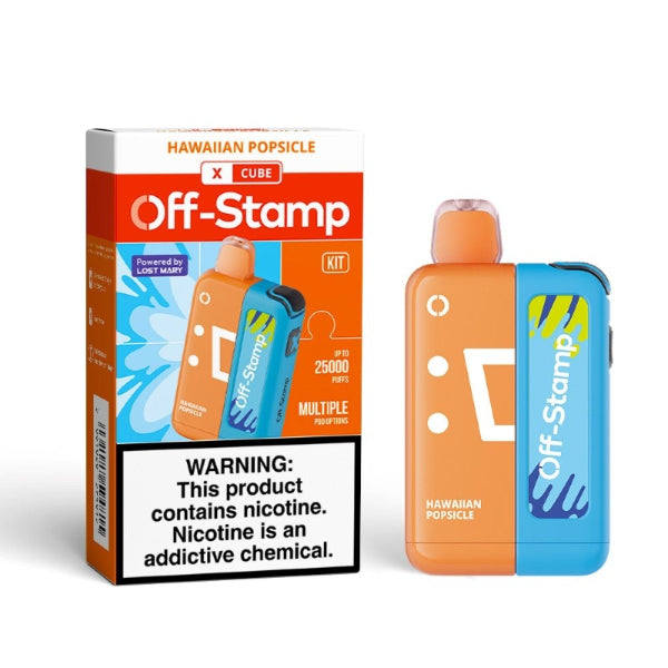 Off-Stamp X-CUBE 25,000 Puffs Disposable Kit – $14.99 – eLiquid.com