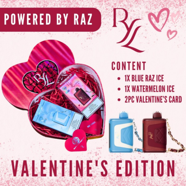 RAZ RYL Classic 35,000 Puff Disposable Valentine's Day Box 2 Pack – $30 ...