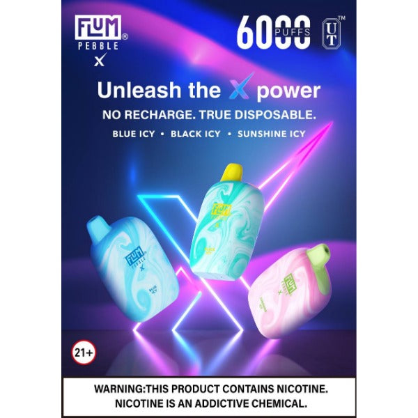Float ( Flum ) Pebble X 6000 Puffs Disposable Vape 14mL – $15.00 ...